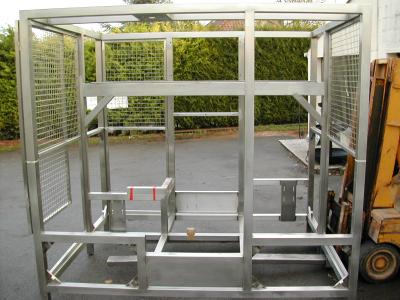 Châssis inox – Houbart Ferronnerie