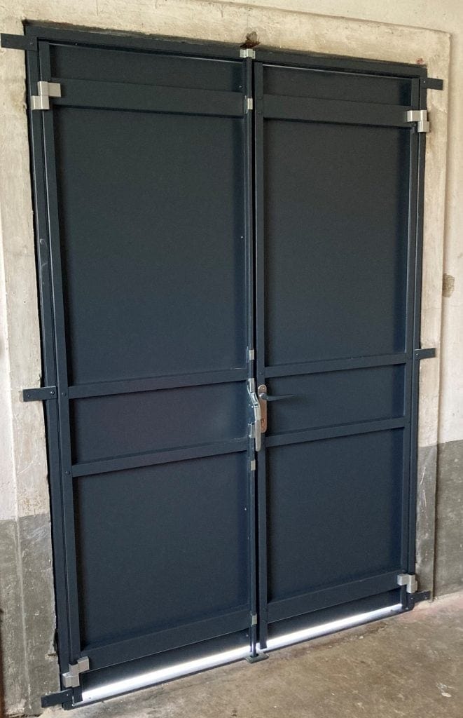 Porte métallique – Houbart Ferronnerie
